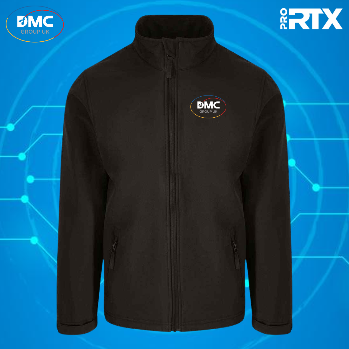 PRO RTX Soft Shell Jacket (RX500) Black – Pinnacle UK