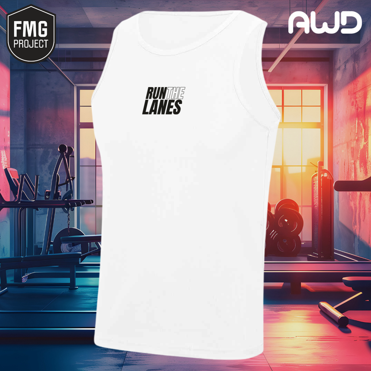 AWD Cool Vest (JC007) White - Pinnacle UK