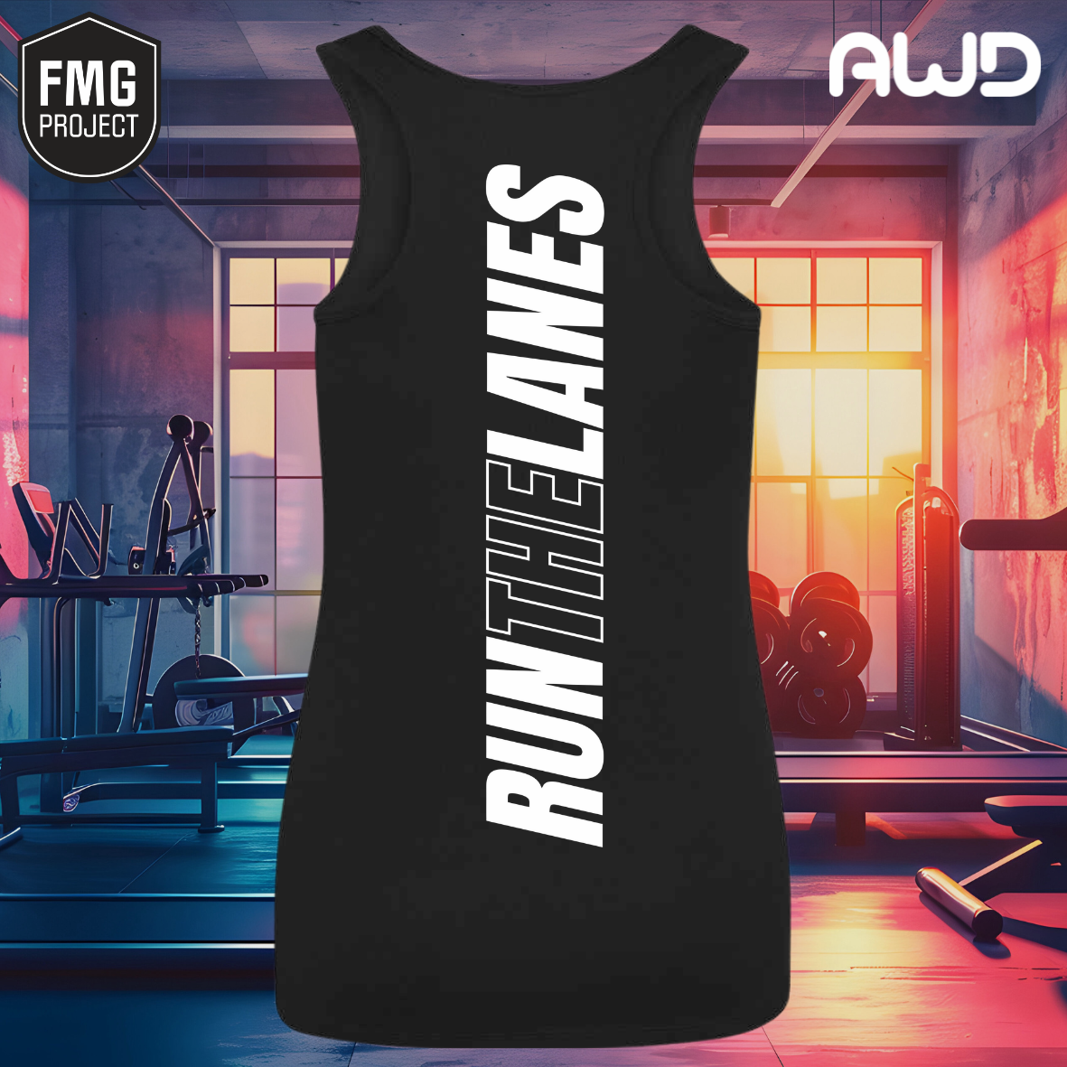 AWD Ladies Cool Vest (JC015) Black - Pinnacle UK