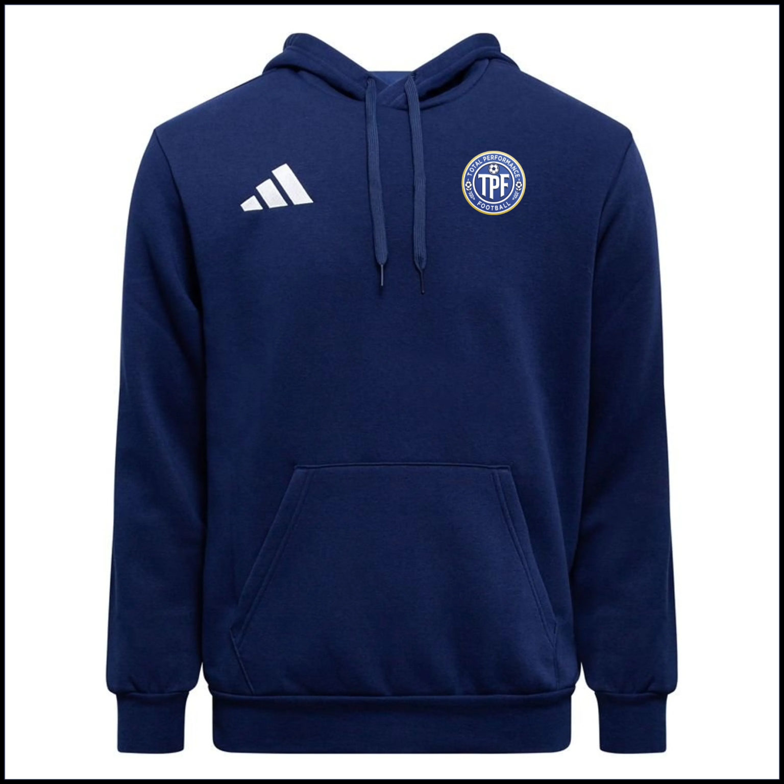 Adidas Entrada 26 Hoody (Adults) JZ6583 (Team Navy Blue/White ...